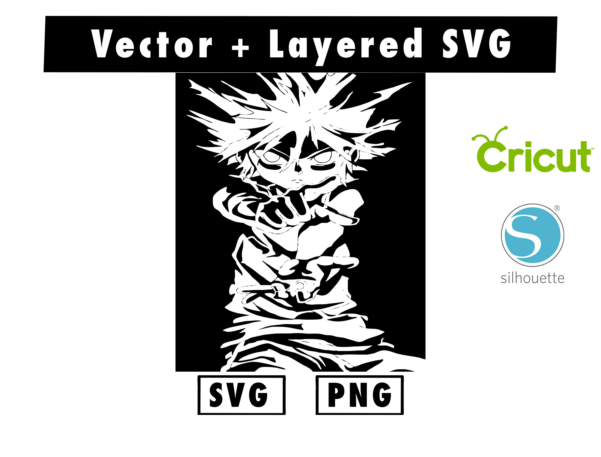 Hunter x Hunter svg & png files for cricut machine , anime s - Inspire ...