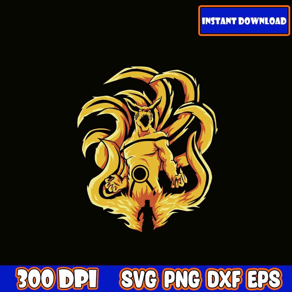 Nine-Tailed-Lake-Svg-Anime-Svg-Anime-Manga-Svg-Manga-Svg-Jap - Inspire ...