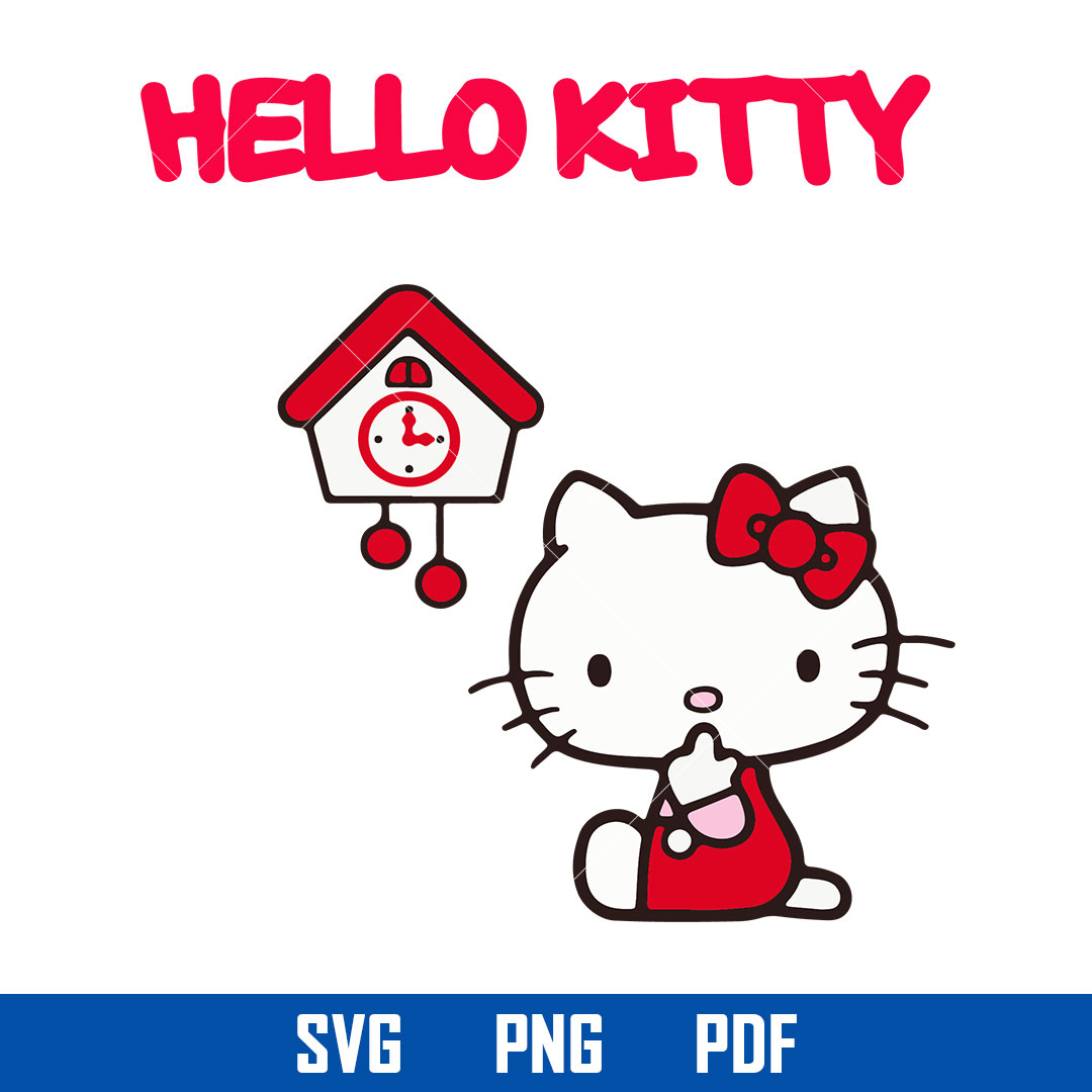 Hello Kitty Svg, Kawaii Kitty Cat Svg, Hello Kitty Cricut Sv | Inspire ...