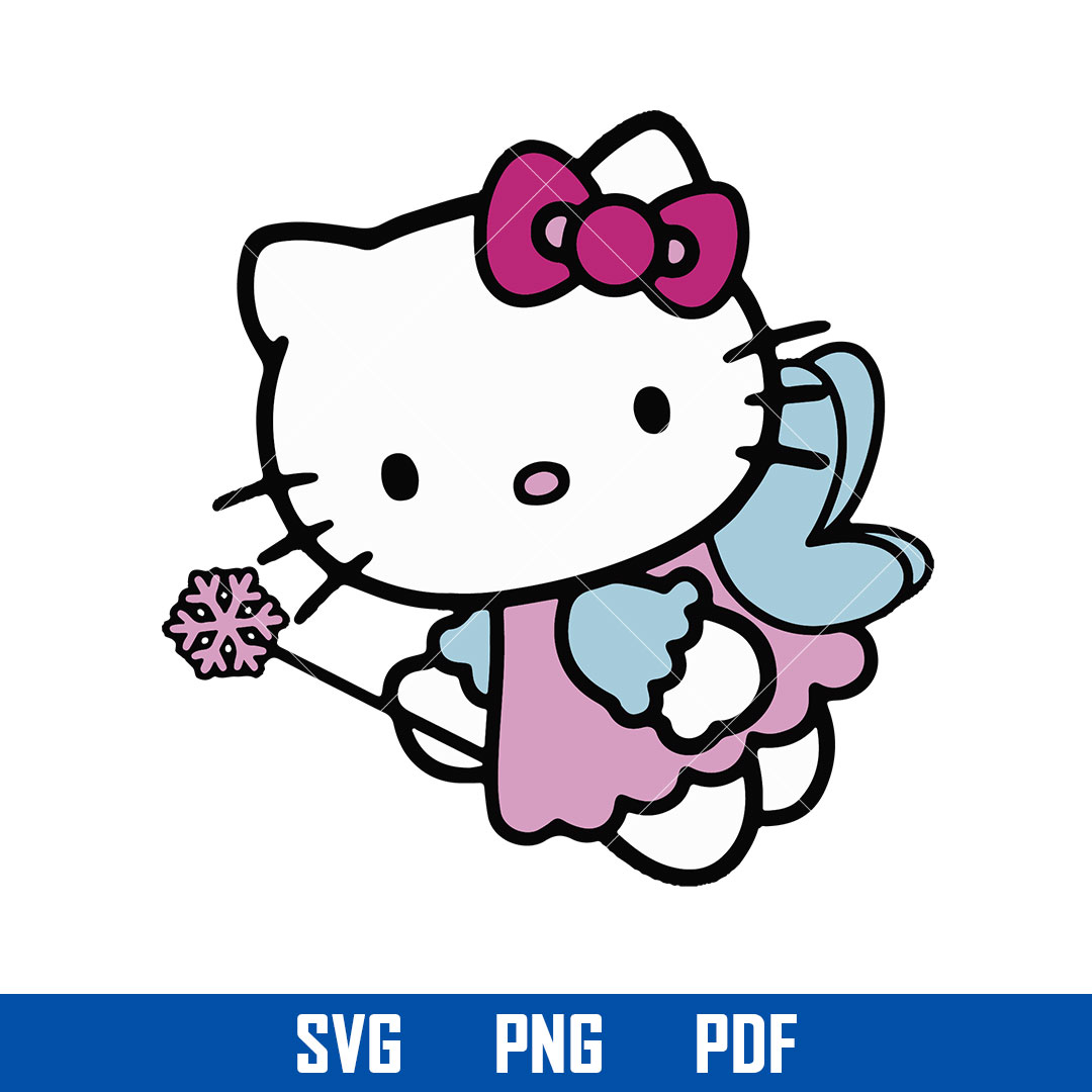 Hello Kitty Svg, Kawaii Kitty Cat Svg, Sanrio Svg, Hello Kit | Inspire ...