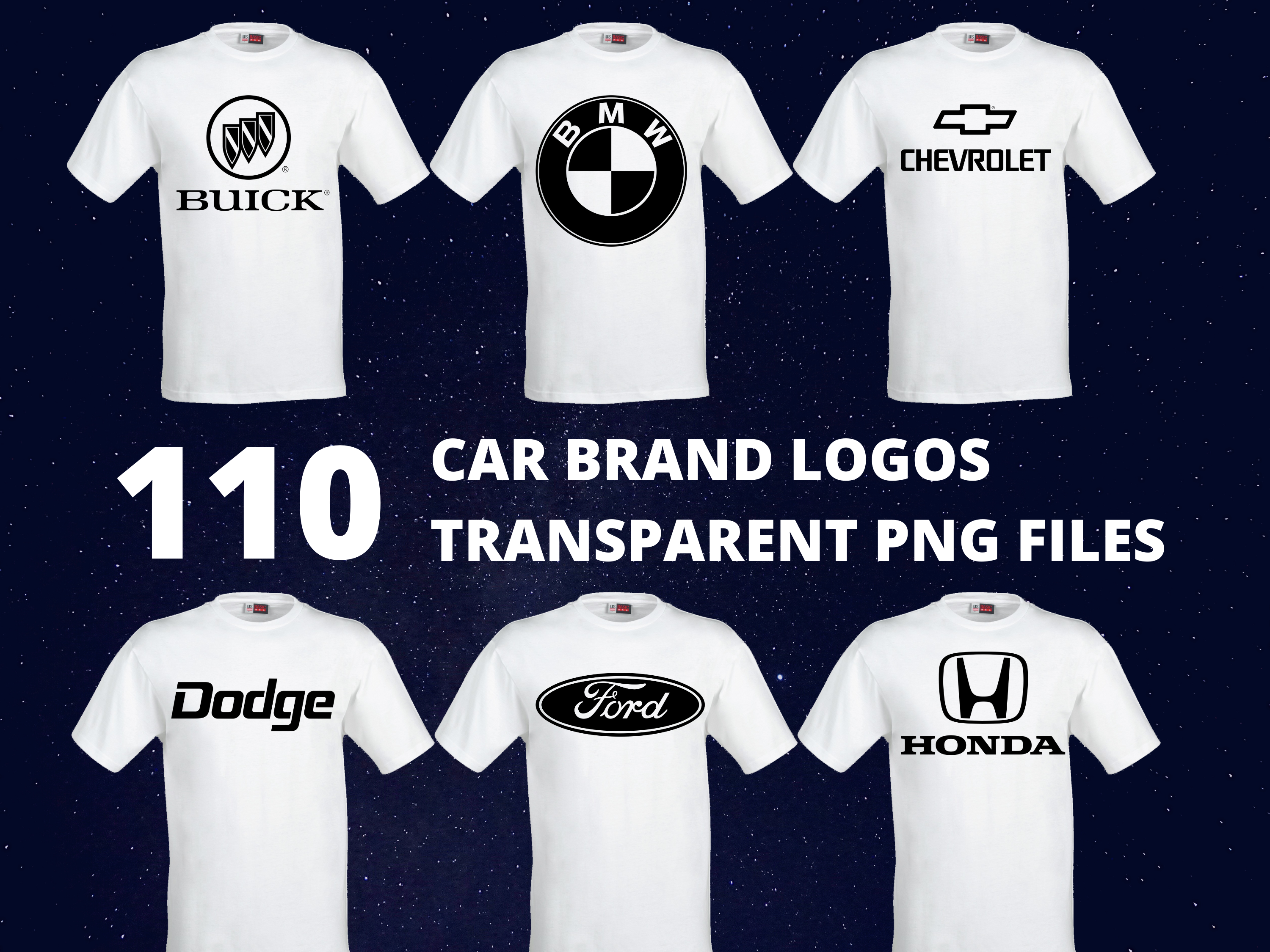 110 Car Brand Logos T-Shirt Design Bundle - PNG Images With | Inspire ...