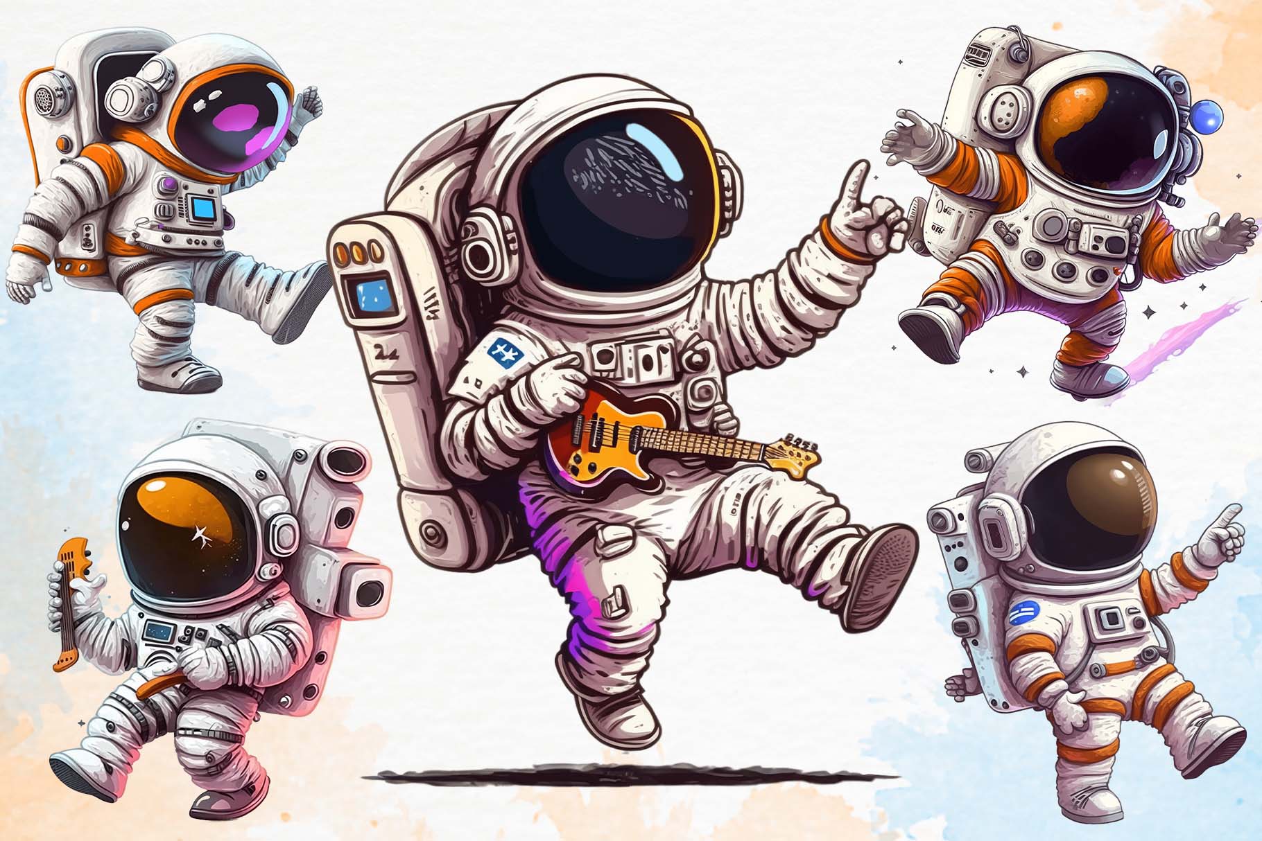 Astronaut Clipart | Inspire Uplift