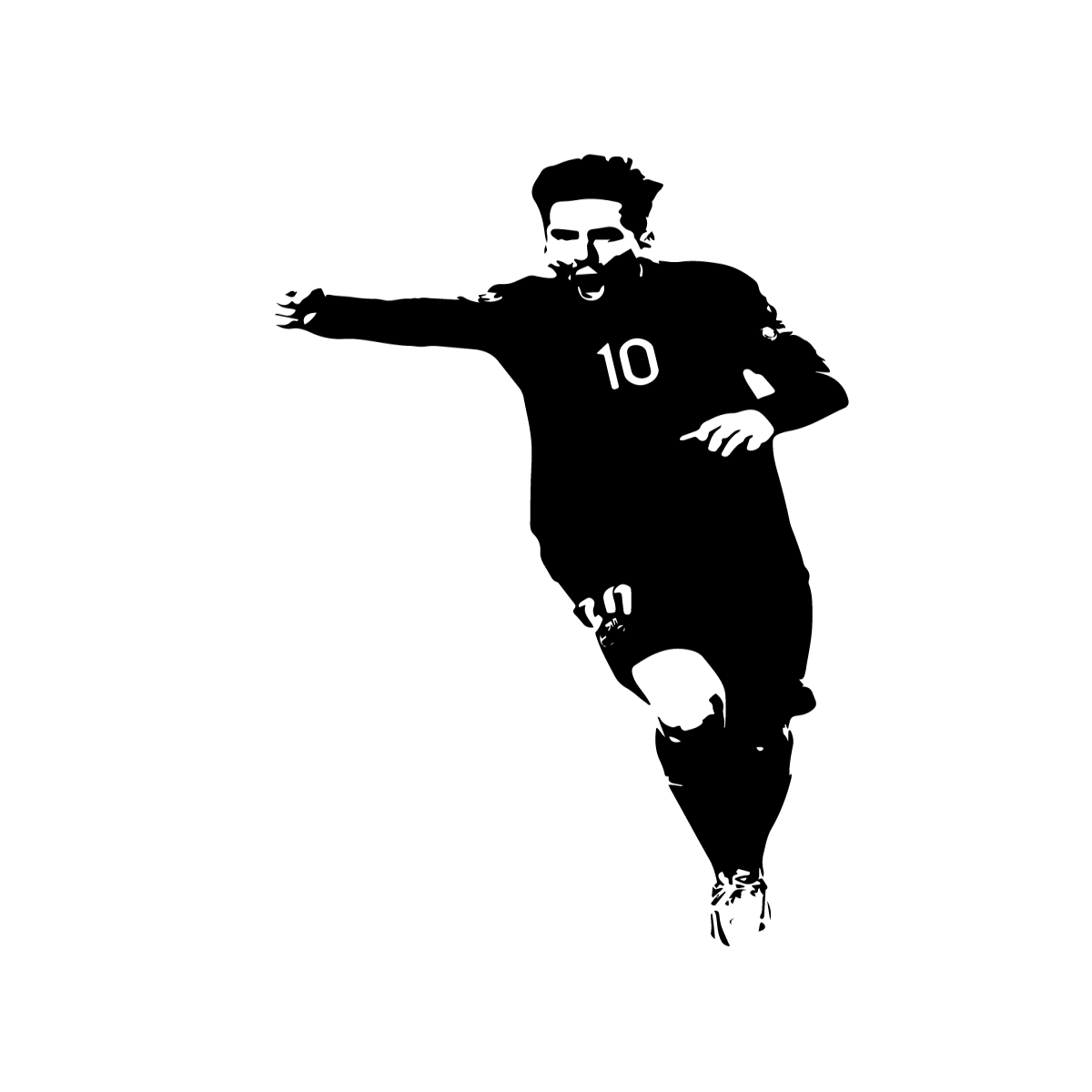 Fifa World Cup Qatar Messi 10 Argentina Team SVG | Inspire Uplift