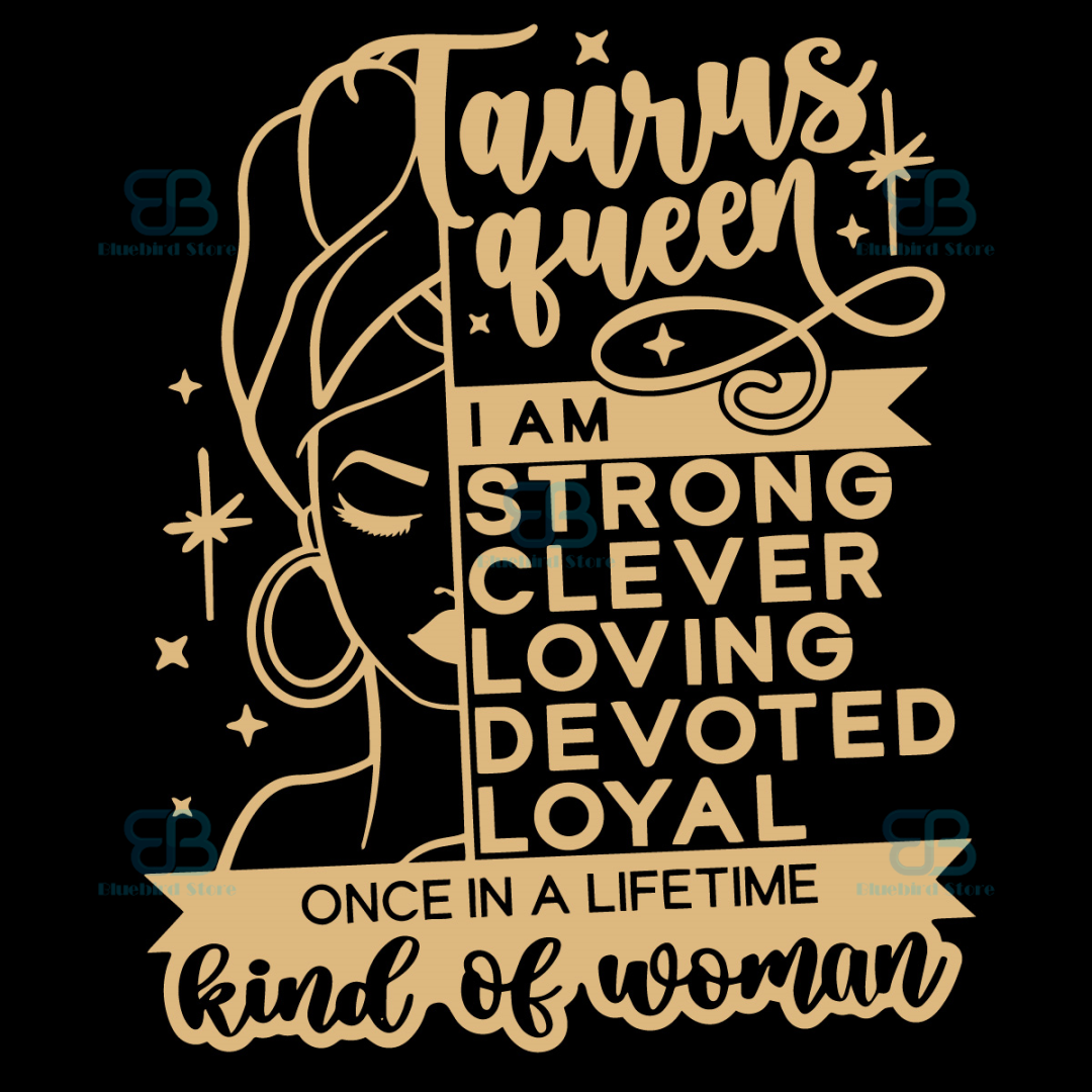 Taurus Queen Svg, Birthday Svg, Black Girl Svg, Zodiac Birth | Inspire ...