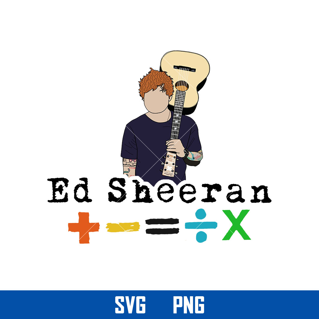 Ed Sheeran Mathematics Tour Svg, Ed Sheeran Tour 2023 Svg, E | Inspire ...