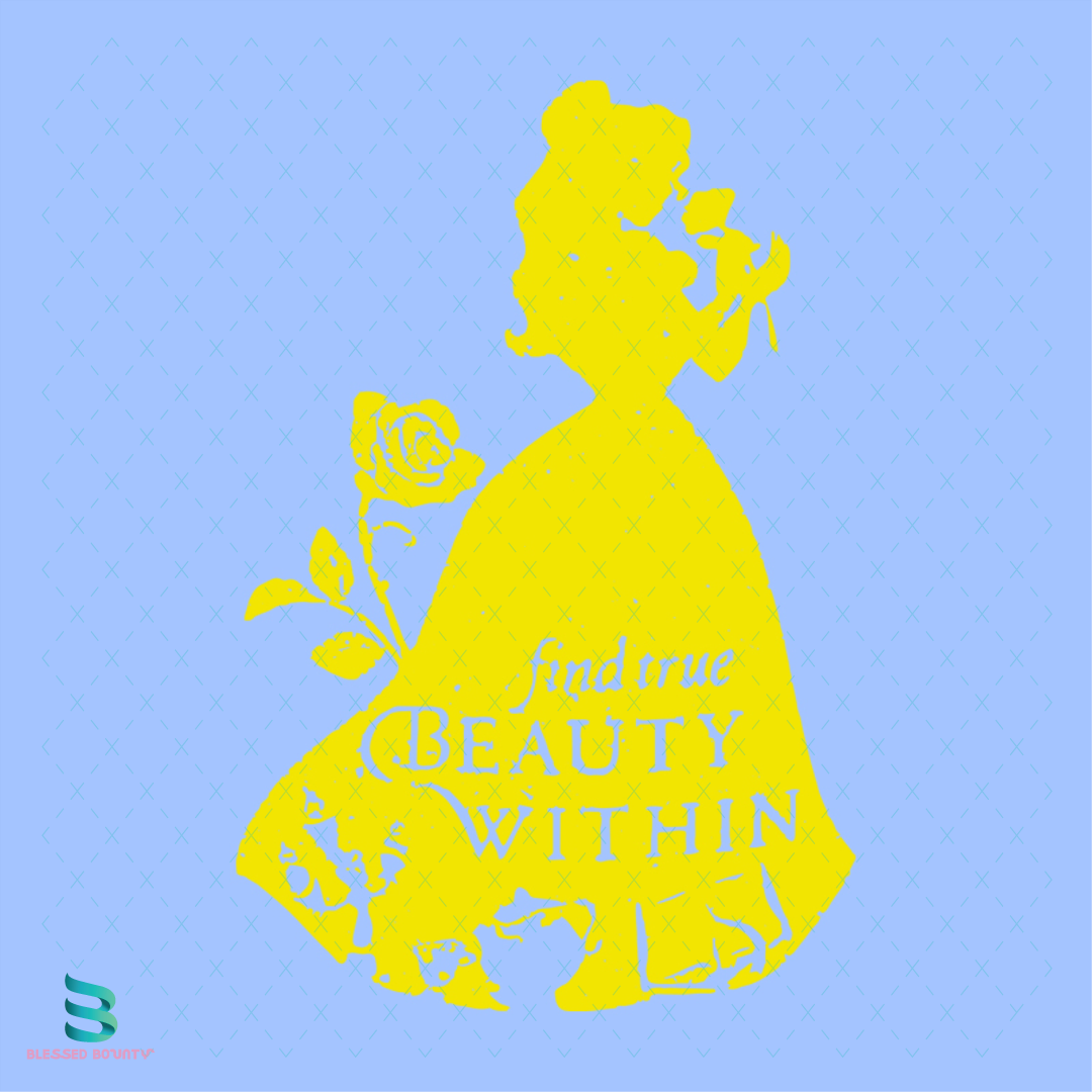 Beauty and Beast svg, Disney svg, Disney Princess Svg, Princ | Inspire ...