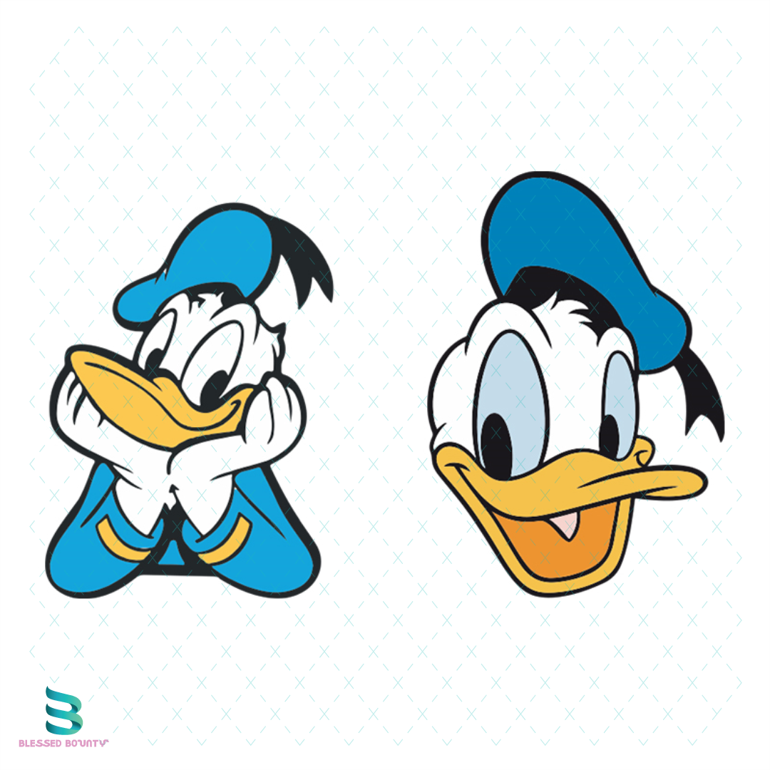 Donald Duck Head Svg, Disney Svg, Trending Svg, Donald Duck - Inspire ...
