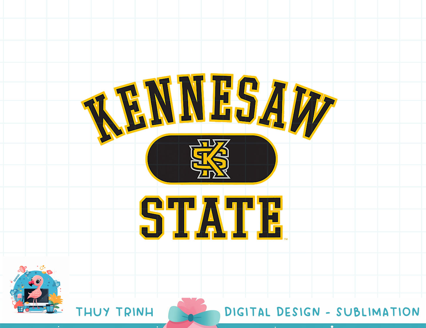 Kennesaw State Owls Varsity Officially Licensed png | Inspire Uplift