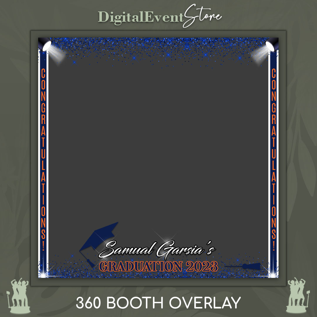 Custom 360 Overlay Graduation 2023 Template 360 Class of 202 | Inspire ...