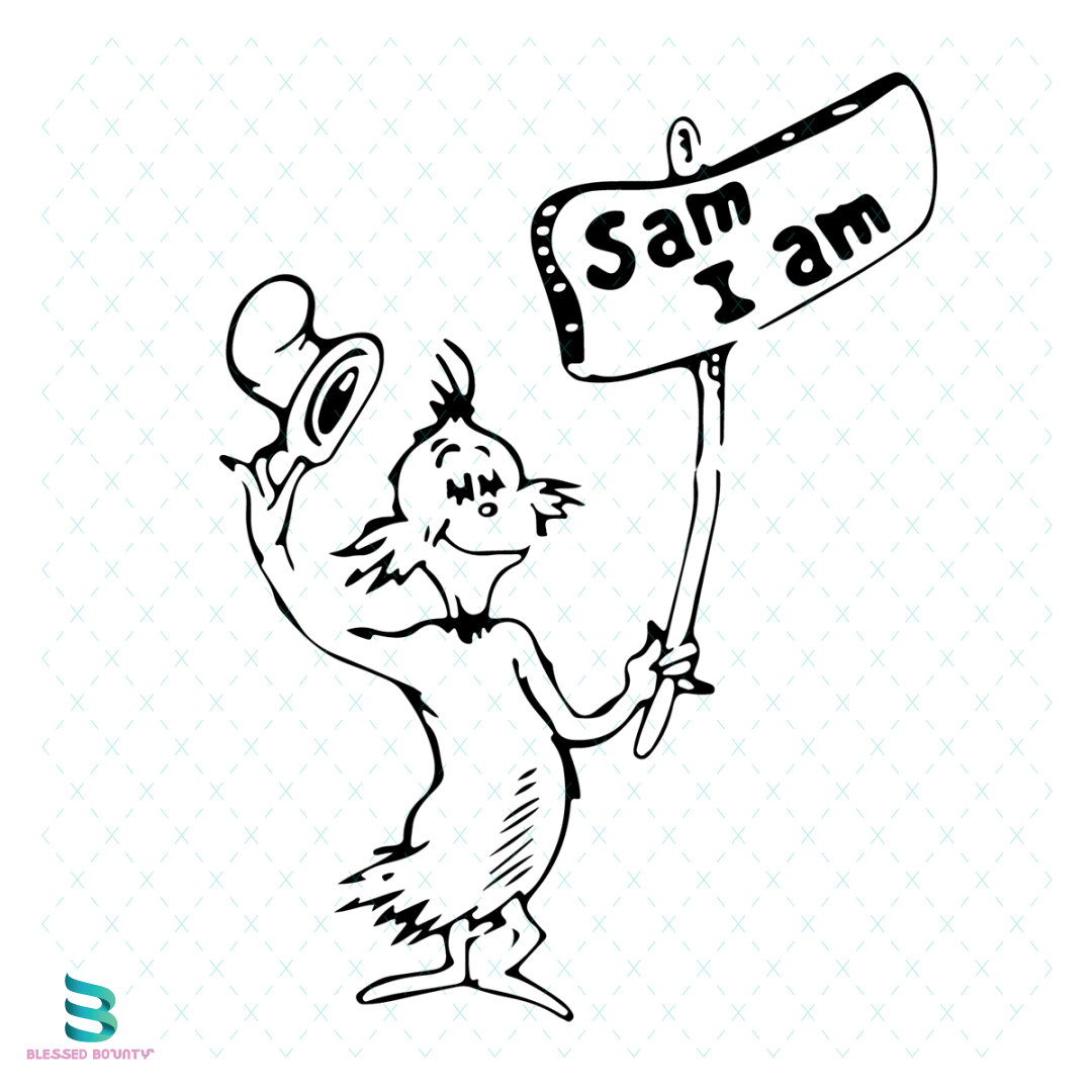 sam i am svg - Inspire Uplift