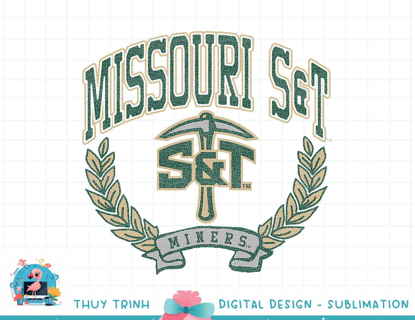 Missouri S And T Logo Missouri S&T Miners Kids Clothing, Unique Gifts