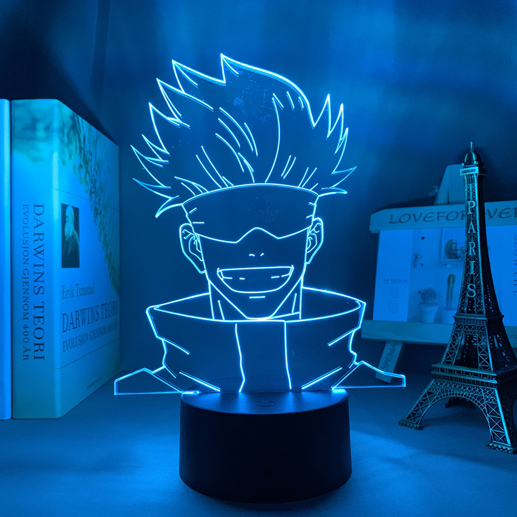 Jujutsu Kaisen Satoru Gojo 3D Acrylic Night Light LED - Inspire Uplift