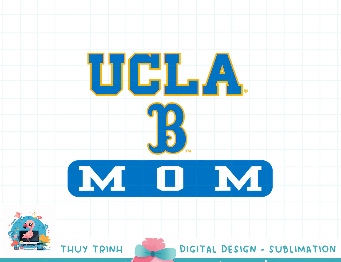UCLA Bruins Mom Officially Licensed png | Inspire Uplift