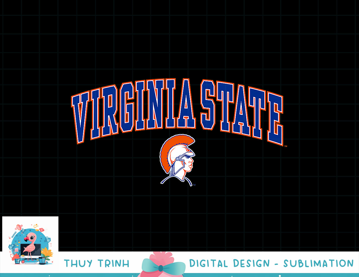 Virginia State Trojans Arch Over Officially Licensed png | Inspire Uplift