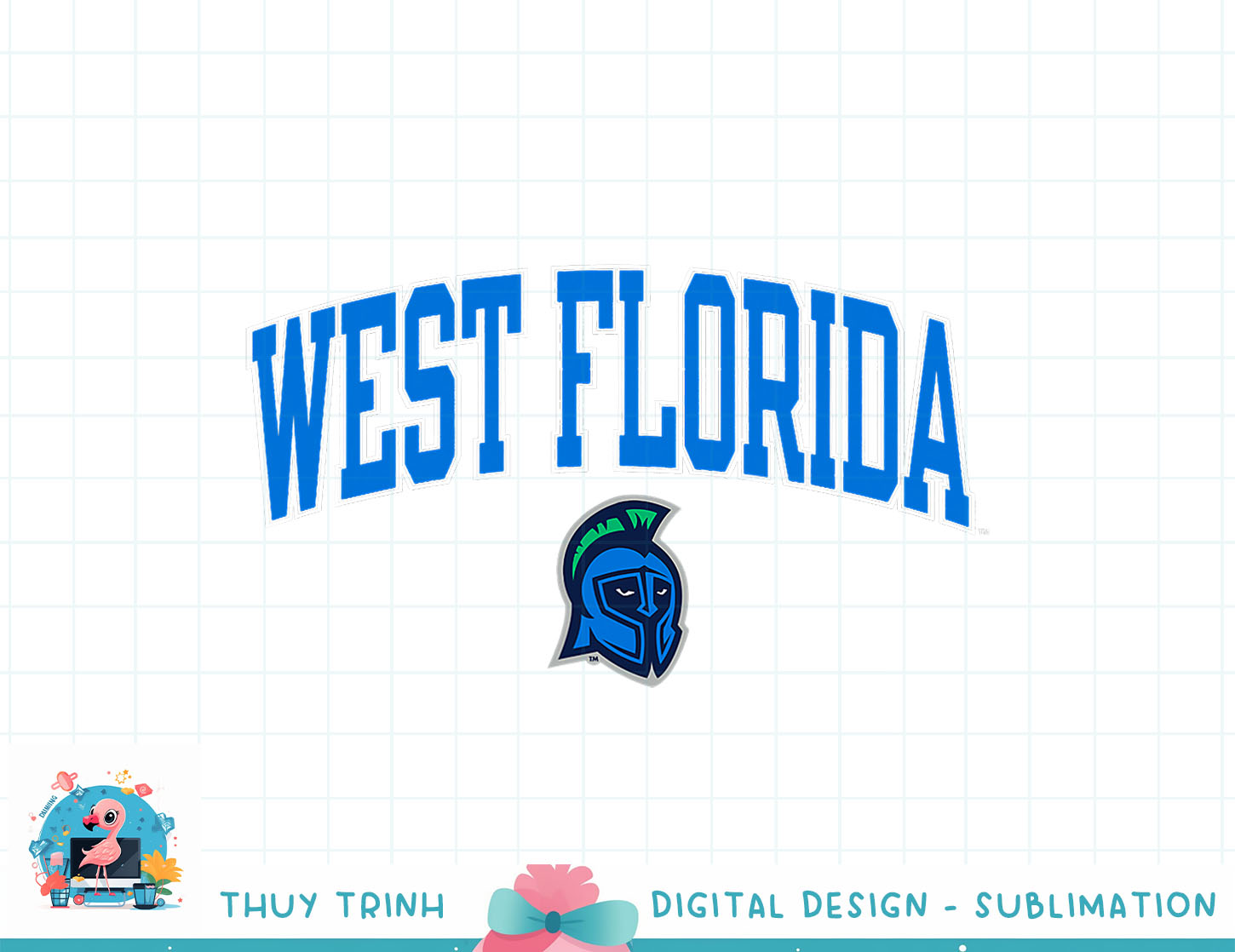 West Florida Argonauts Arch Over Officially Licensed png | Inspire Uplift