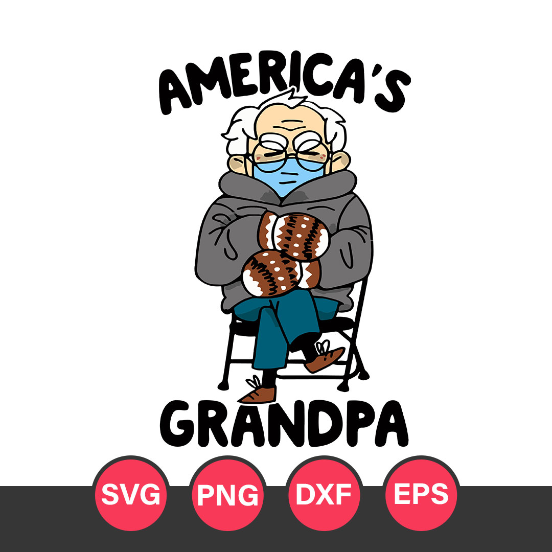 America's Grandpa Svg, Grandpa Svg, Father's Day Svg, Png Dx | Inspire ...