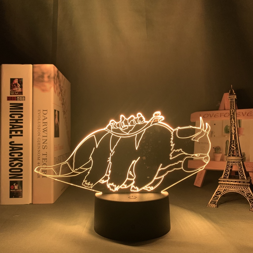Appa Light Avatar The Last Airbender Lamp ATLA Appa LED 3D - Inspire Uplift