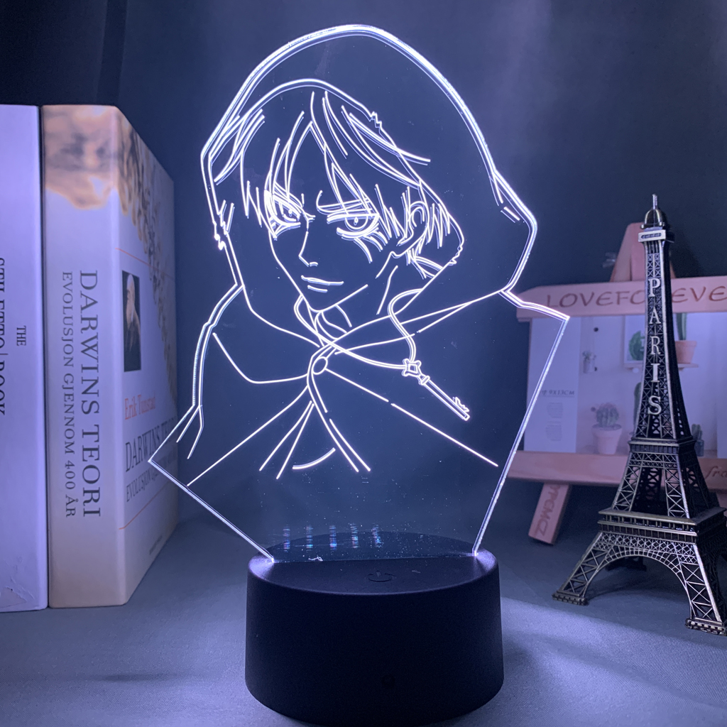 Attack on Titan Eren Yeager Titan 3D Night Light AOT LED - Inspire Uplift