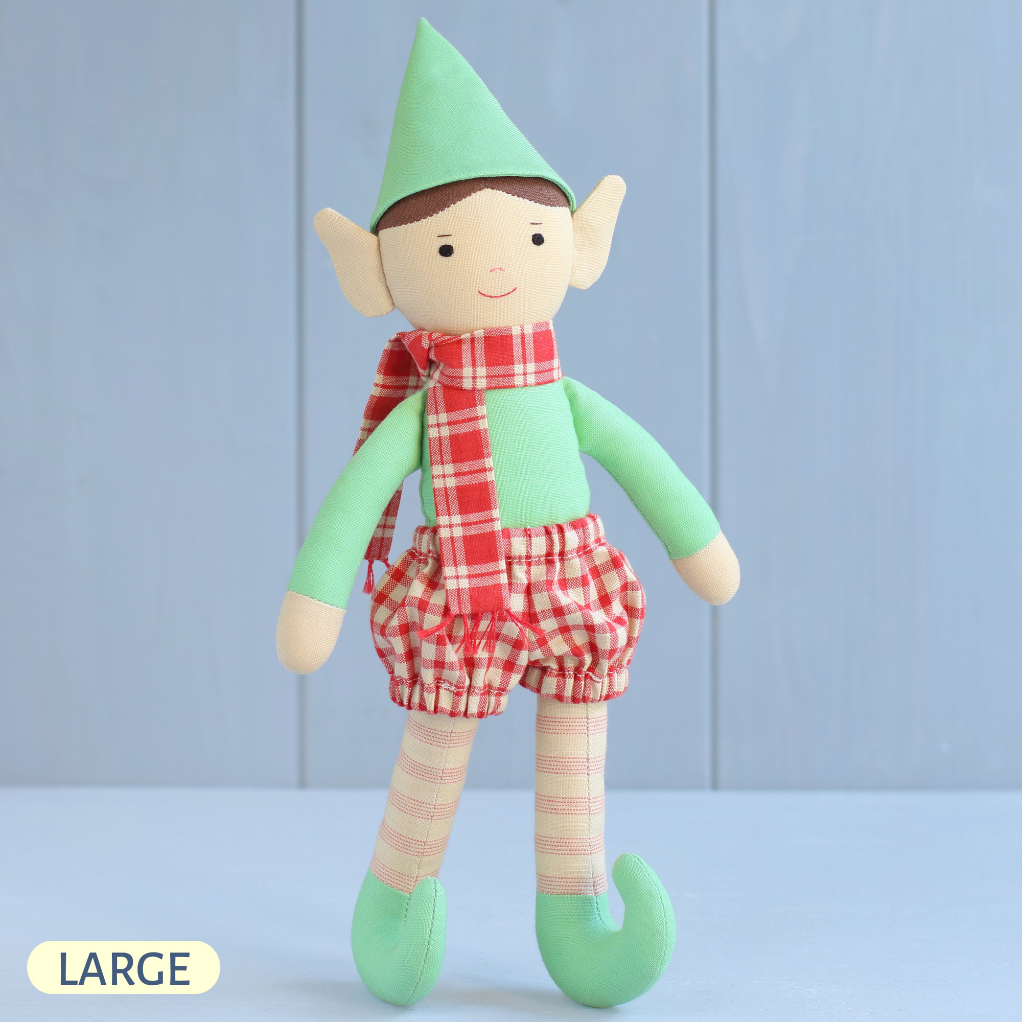 PDF Large Elf Doll Sewing Pattern - Inspire Uplift