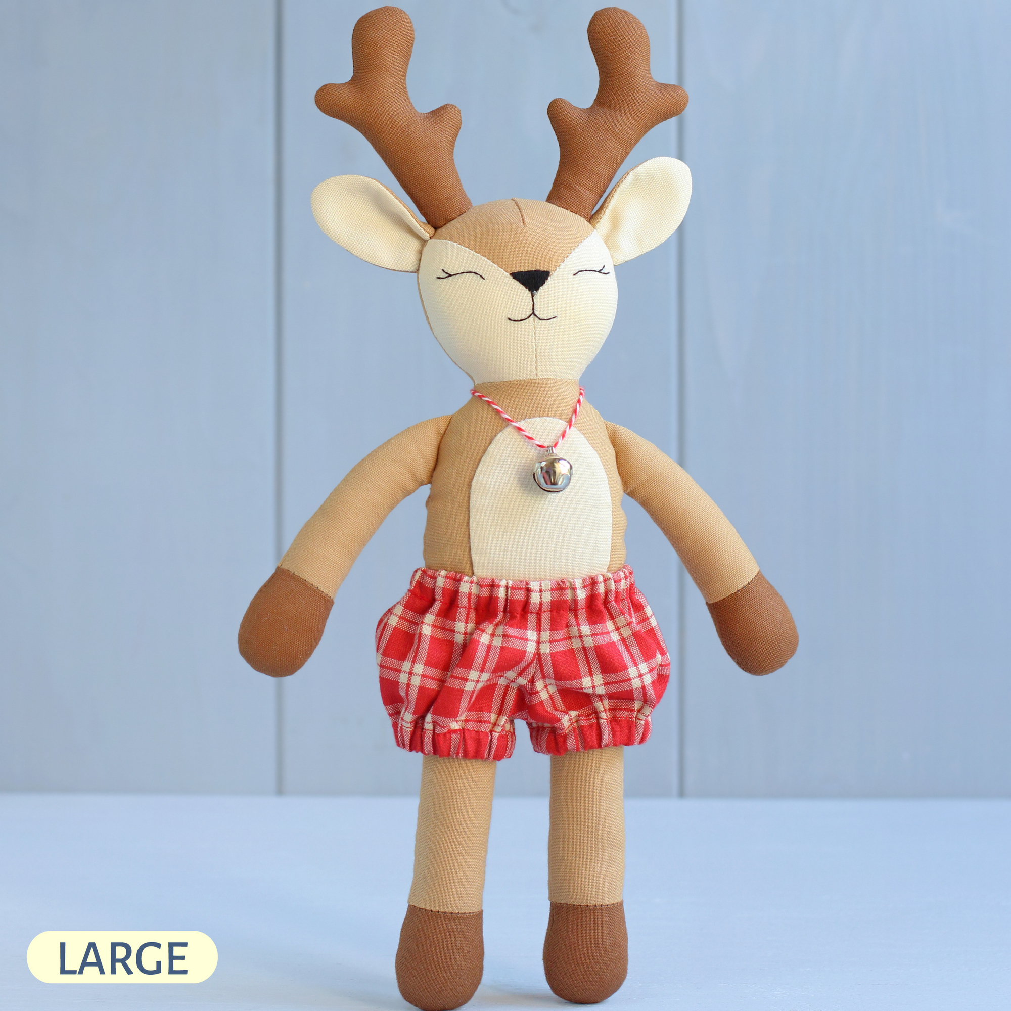 PDF Large Deer Doll Sewing Pattern - Inspire Uplift