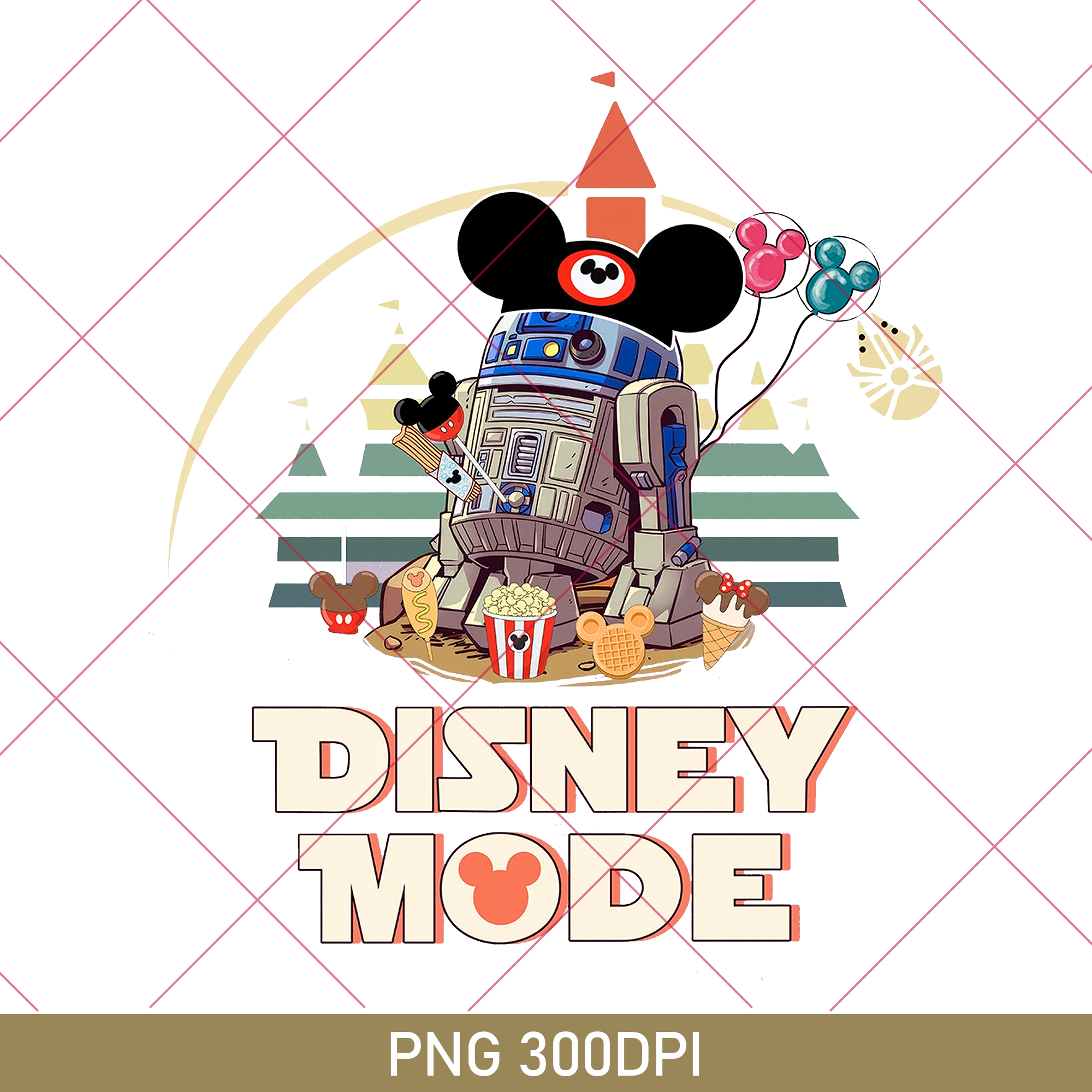 Vintage Disney Star War Mickey And Friends PNG, Disney Star | Inspire ...