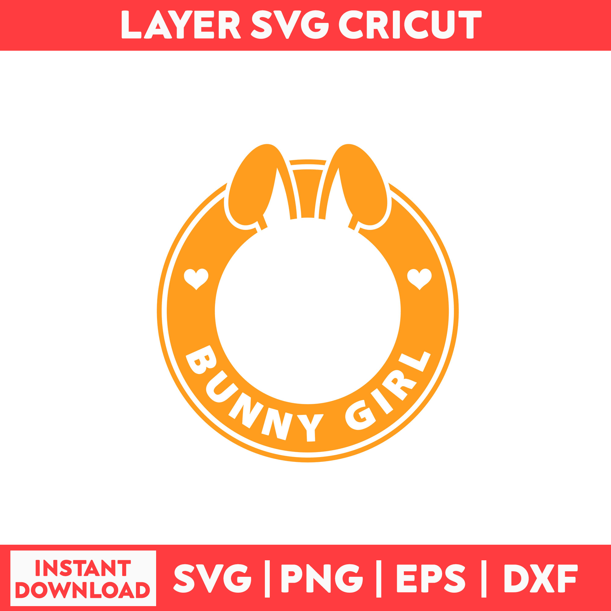 Bunny Girl Svg, Bunny Girl Logo Svg, Bunny Svg, Girl Svg, He | Inspire ...