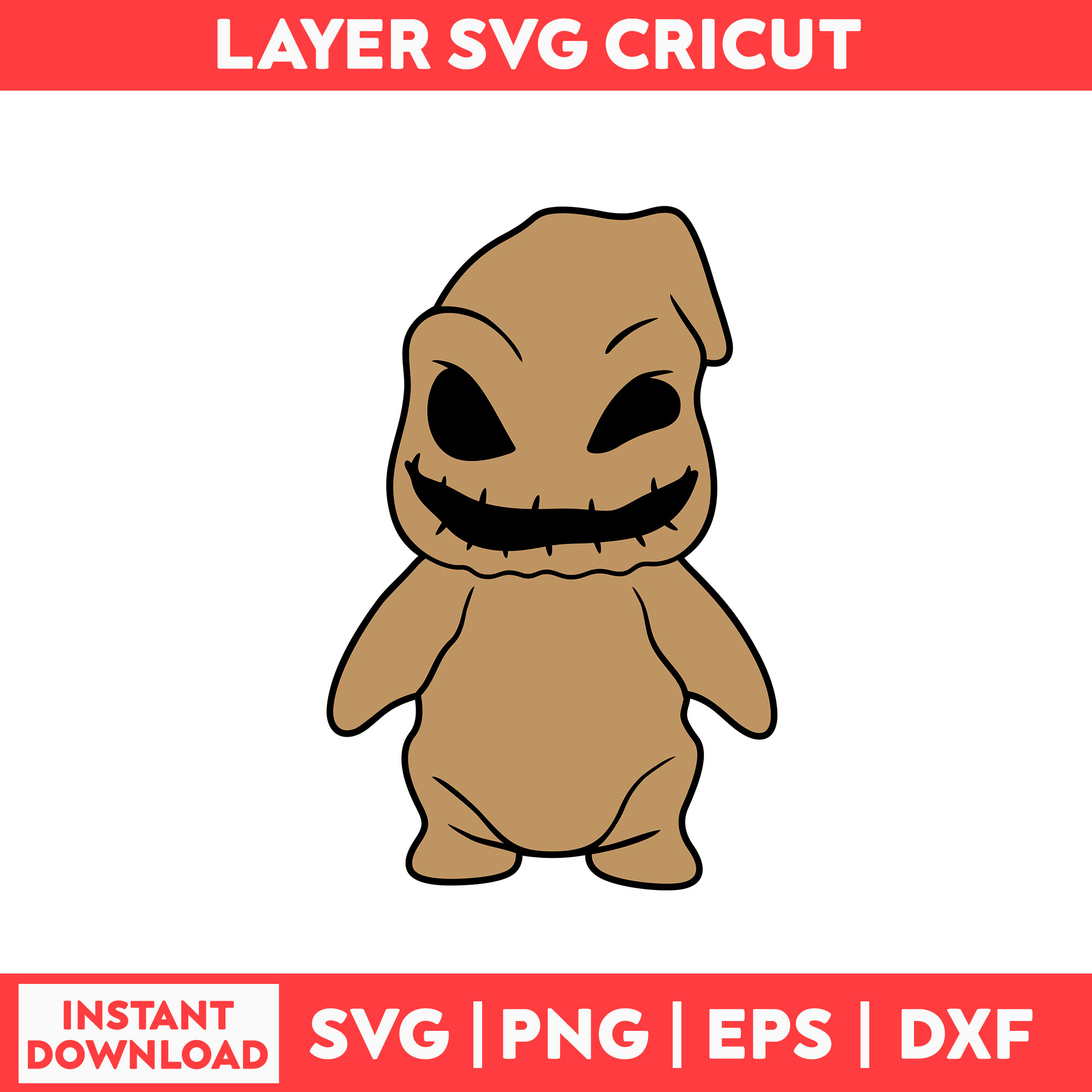 Oogie Boogie Svg, Halloween Svg, The Nightmare Svg - Digita | Inspire ...