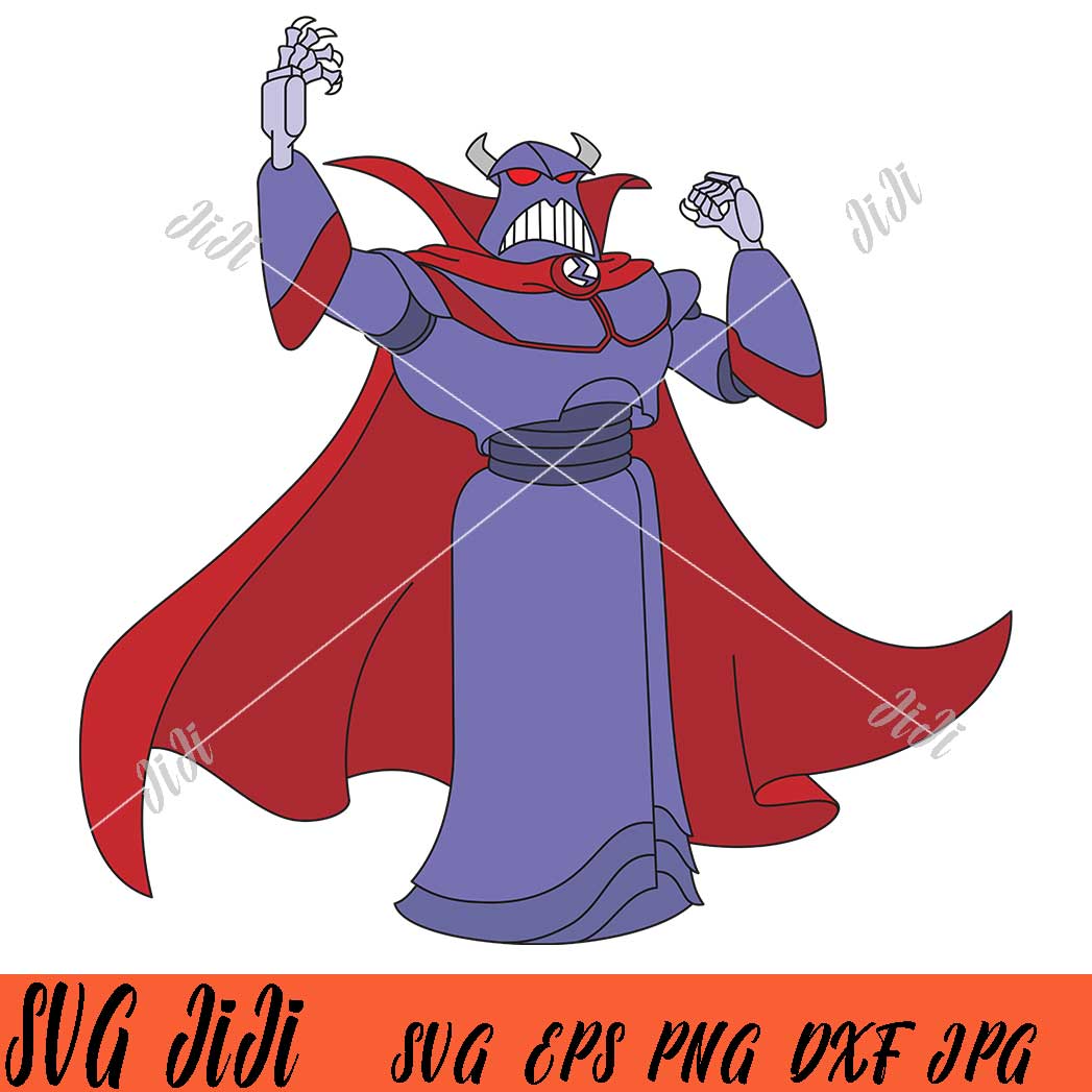 Emperor Zurg Disney SVG, Toy Story SVG, Emperor Zurg Toy SVG | Inspire ...