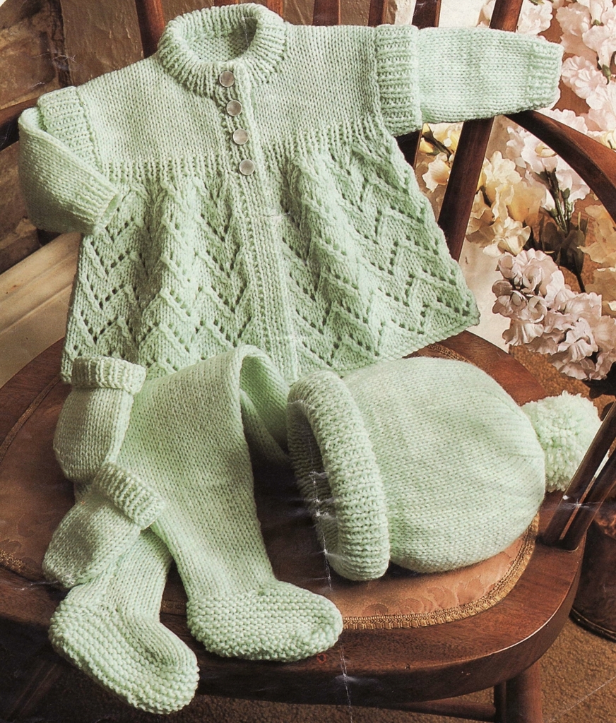 Baby Clothes Designs for knitting - Coat, hat, leggings, mit | Inspire ...