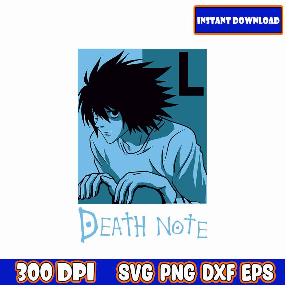 Adesivo-Death-Note-Svg-Anime-Svg-Cartoon-Svg-Kawaii-Svg-Svg- | Inspire ...