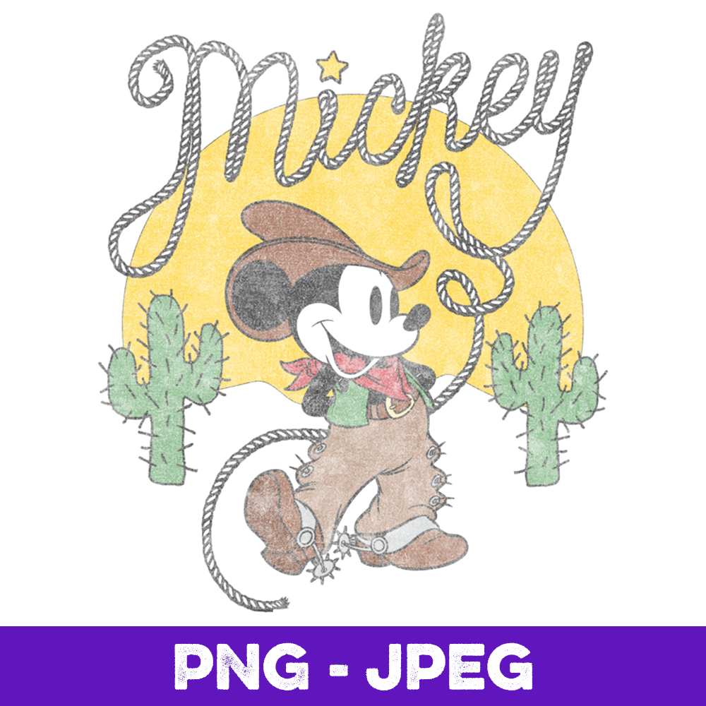 Disney Mickey Mouse Cowboy V1 - Inspire Uplift