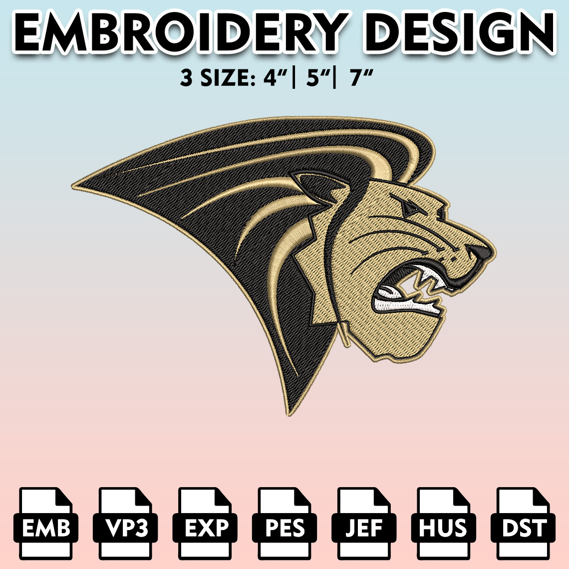 NCAA Logo Embroidery Designs, NCAA Lindenwood, Lindenwood Li | Inspire ...