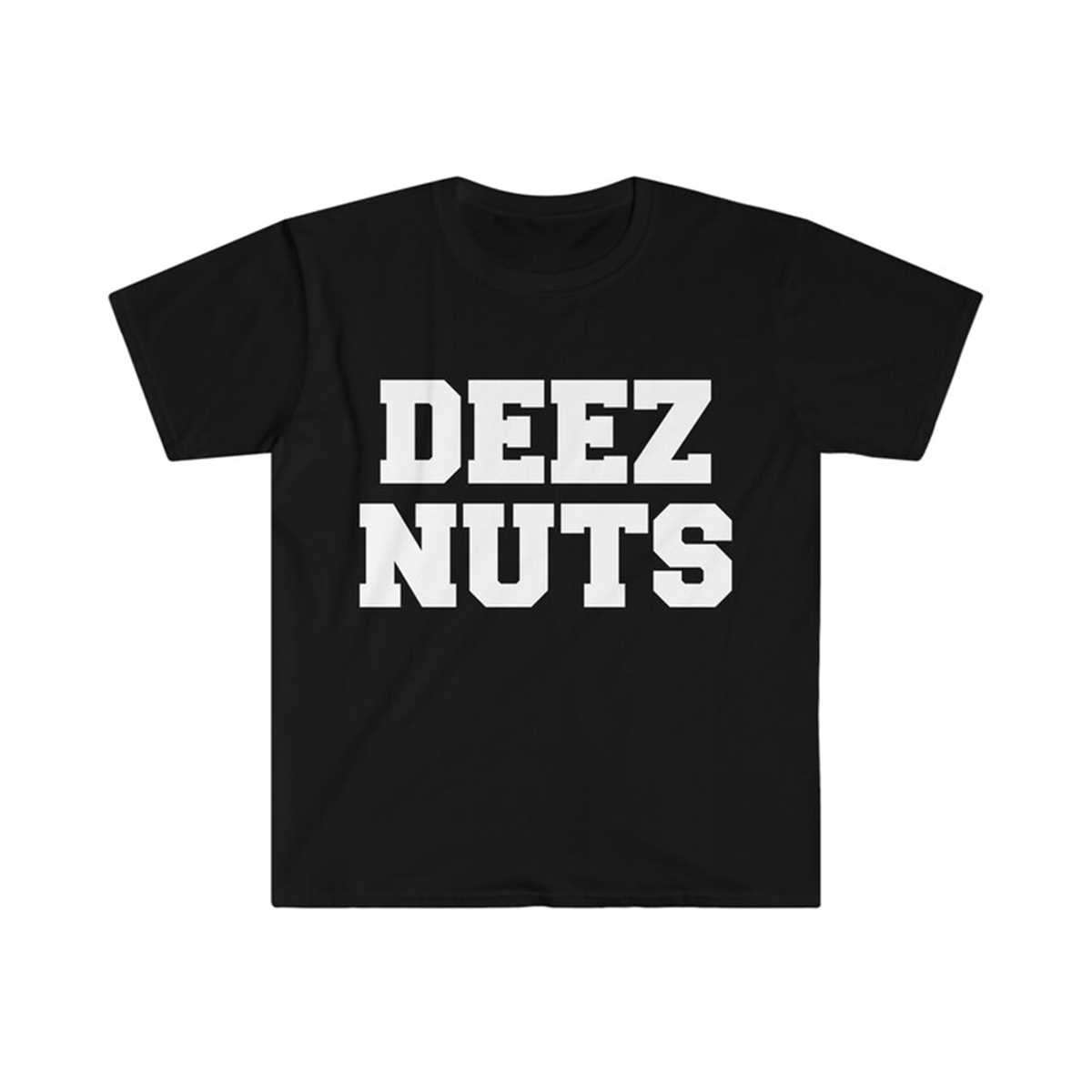Funny Meme TShirt - DEEZ NUTS Varsity Tee - Gift Shirt | Inspire Uplift