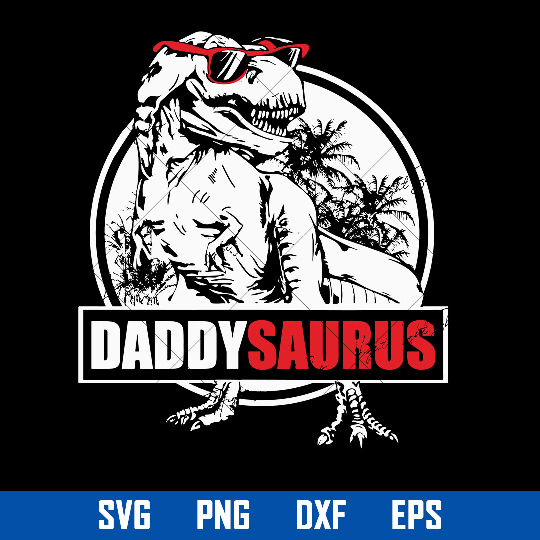 Daddy Saurus Svg, Dinosaur Daddy Svg, Father's Day Svg, Png | Inspire ...