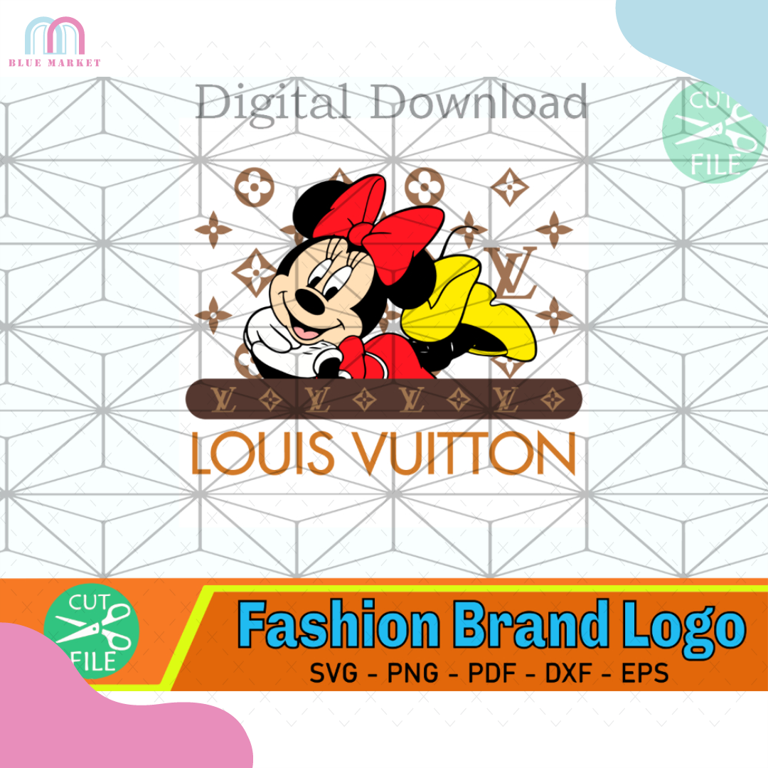 Minnie Luois Vuitton Svg, Logo Svg, Minnie Mouse Svg, Minnie | Inspire ...