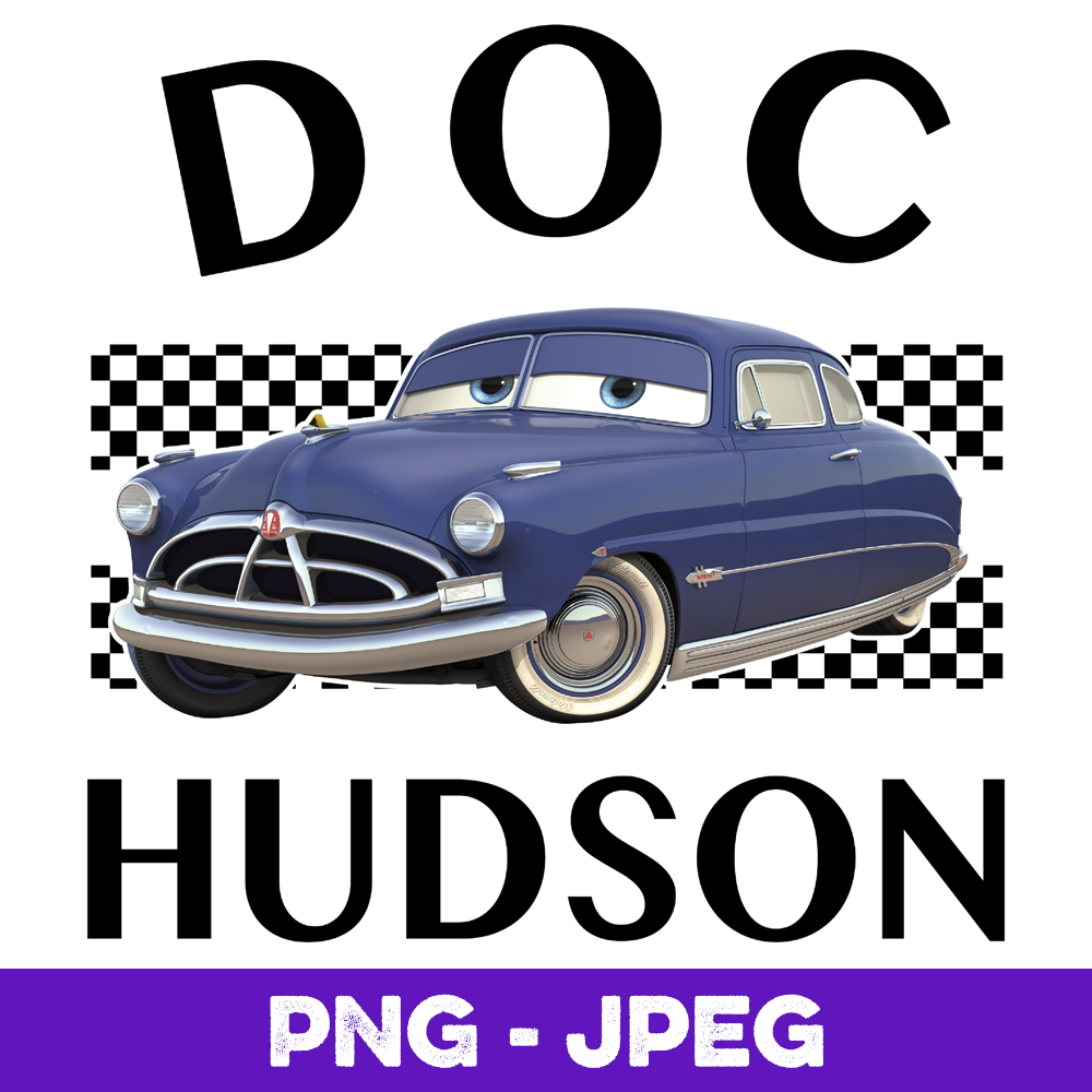 Disney Pixar Cars Doc Hudson Finish V1 Tee | Inspire Uplift