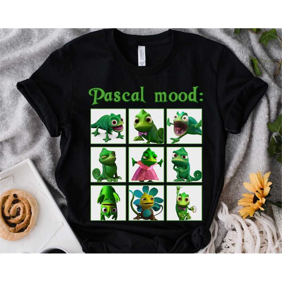 Disney Tangled Pascal Mood Rapunzel Emotion Of Pasca Unisex | Inspire ...