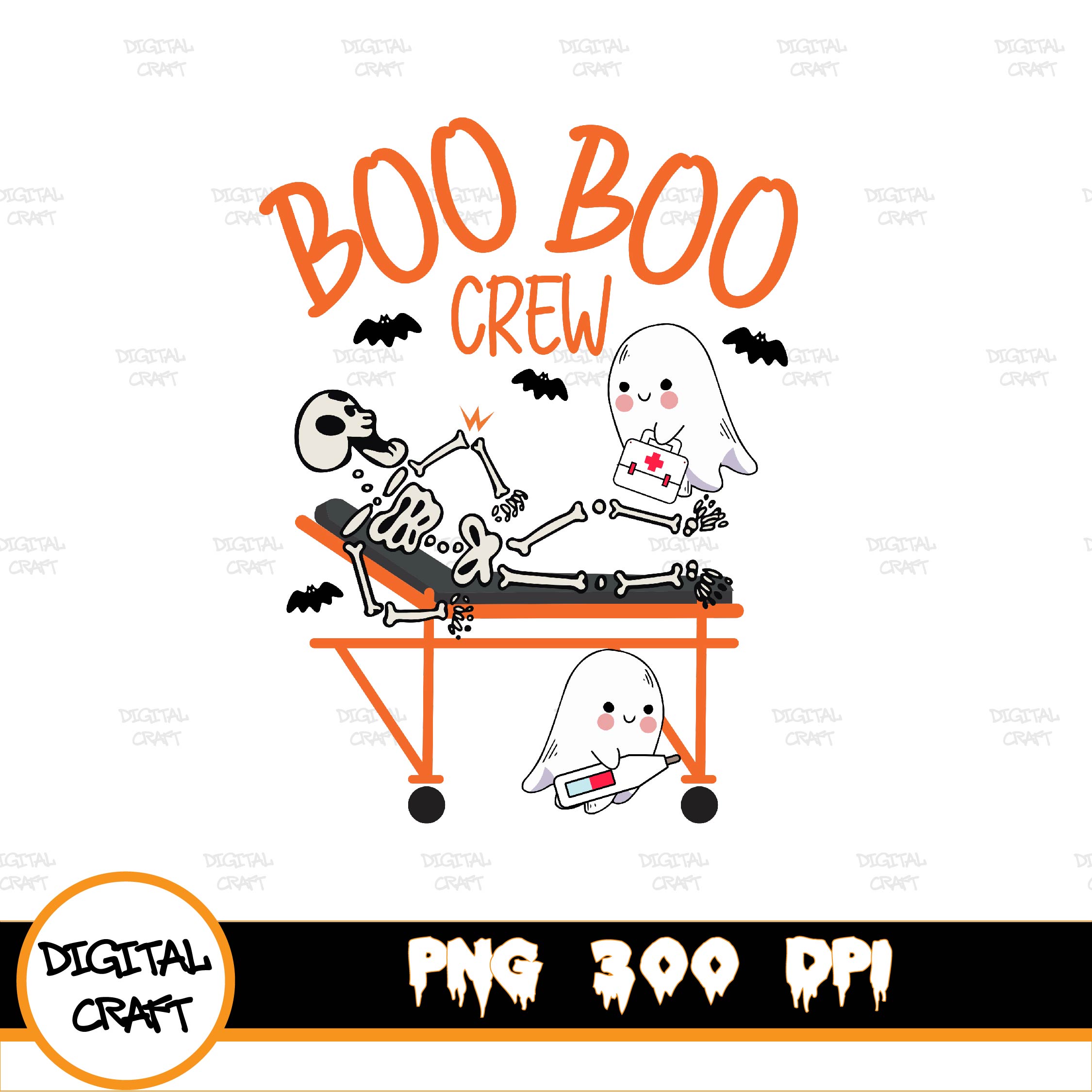 Boo Boo Crew Png, Halloween Nurse Png, Halloween Nursing Png - Inspire ...