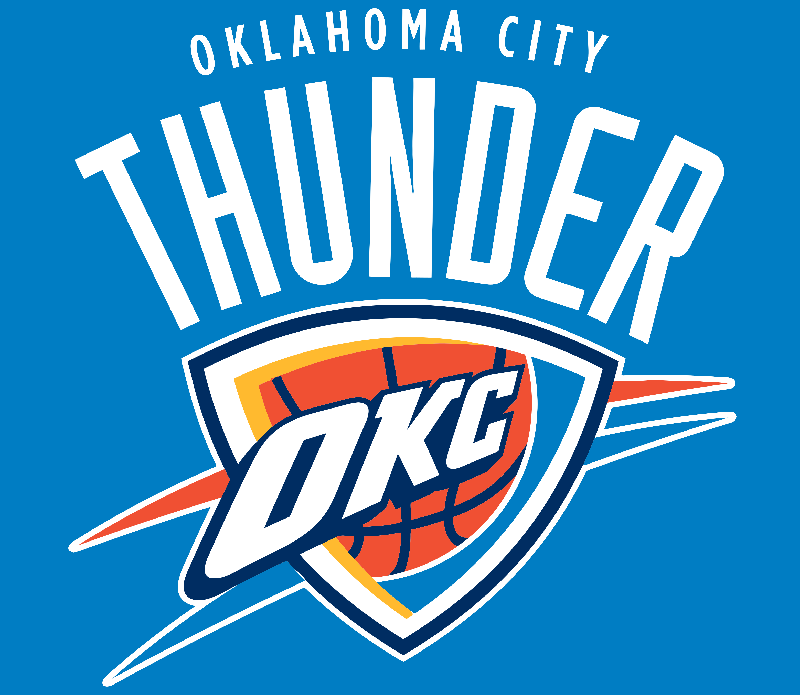 Oklahoma City Thunder Logo SVG - Oklahoma City Thunder SVG C | Inspire ...