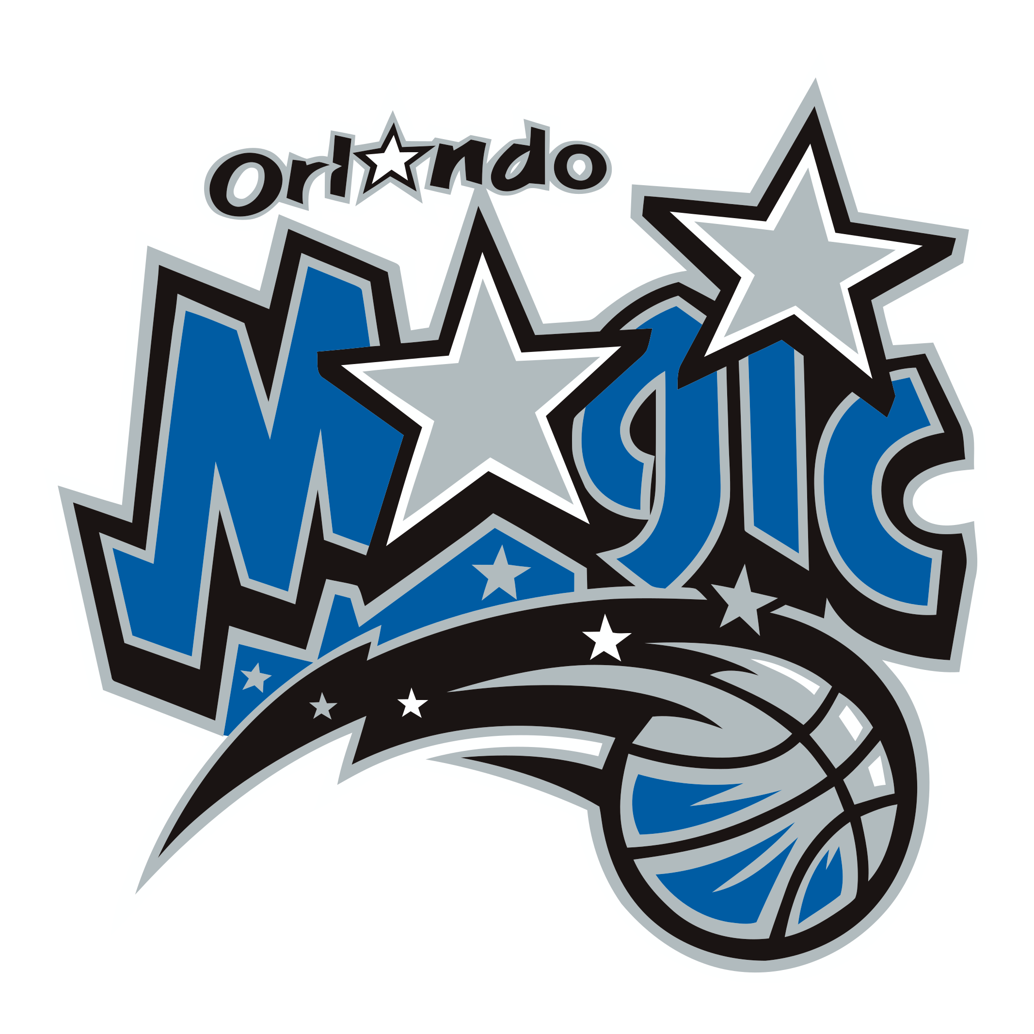 Orlando Magic Logo SVG - Orlando Magic SVG Cut Files - Orlan | Inspire ...