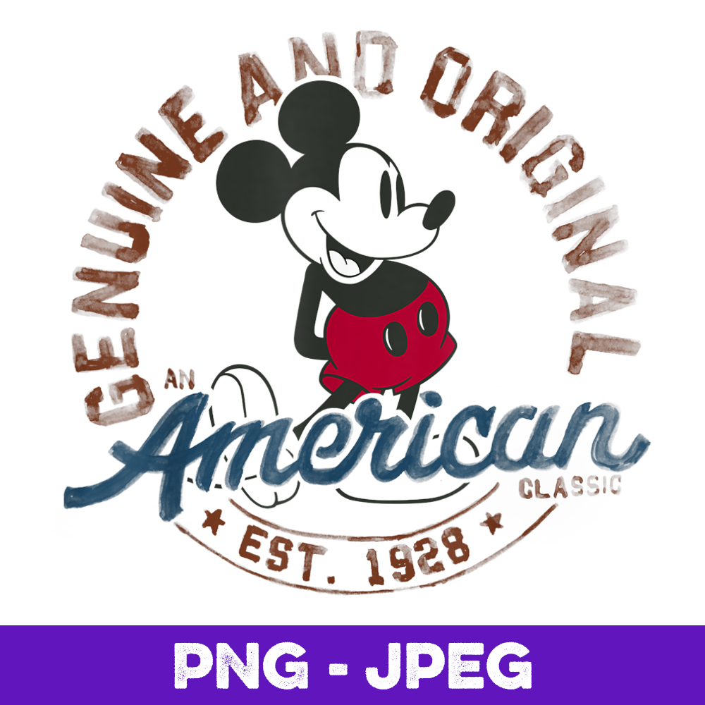 Disney Mickey's 90th Classic 1928 , PNG Design, PNG Instant | Inspire ...