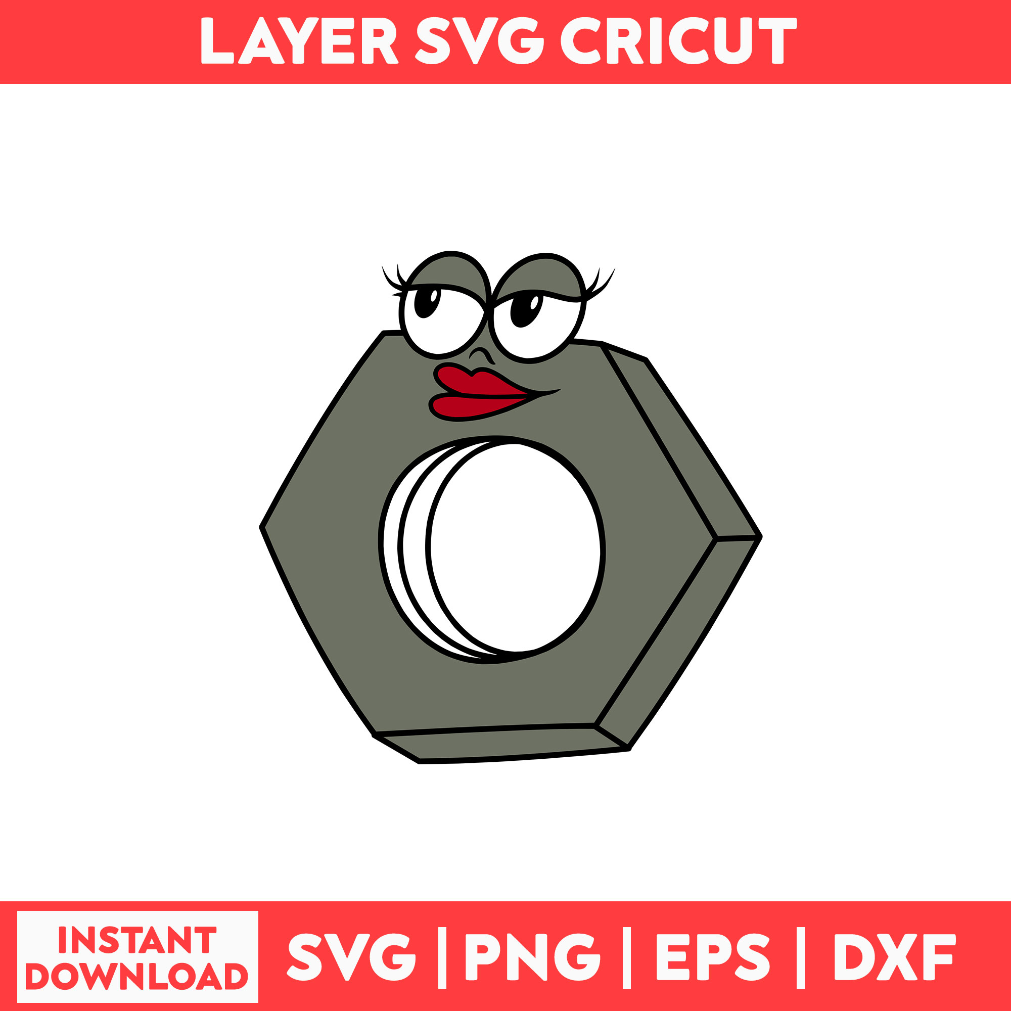 Nut Svg, Nut Cartoon Svg, Cartoon Svg, Cartoon Cute Svg - Di - Inspire ...