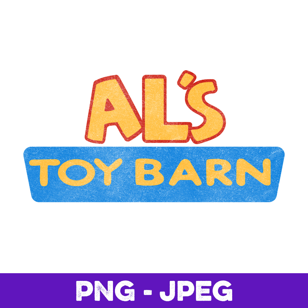 Disney Pixar Toy Story Al's Toy Barn Distressed Logo V1 , PN | Inspire ...