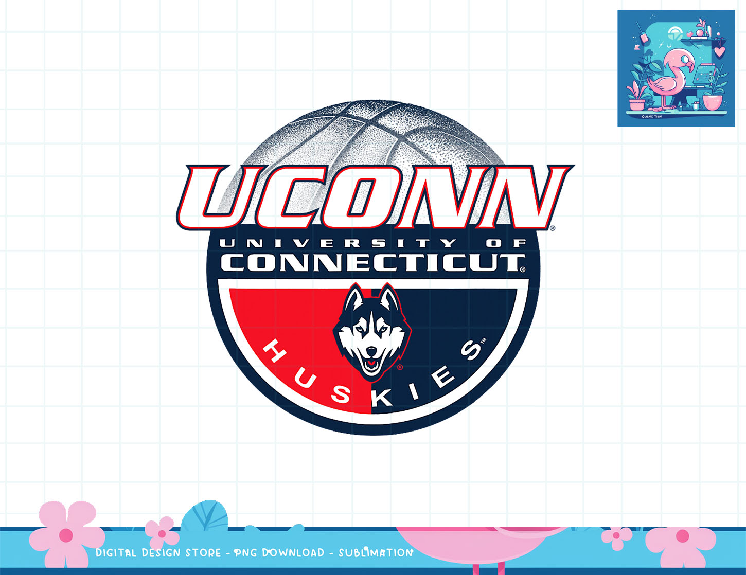 Connecticut Huskies Basketball UConn Officially Licensed T-S | Inspire Uplift