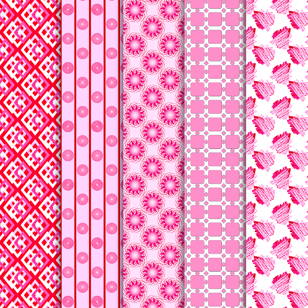 Digital seamless colorful scrapbooking paper | Inspire Uplift