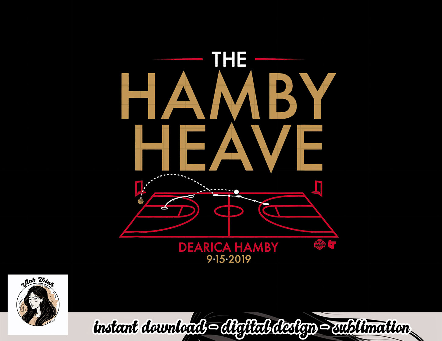 Officially Licensed Dearica Hamby - The Hamby Heave png | Inspire Uplift