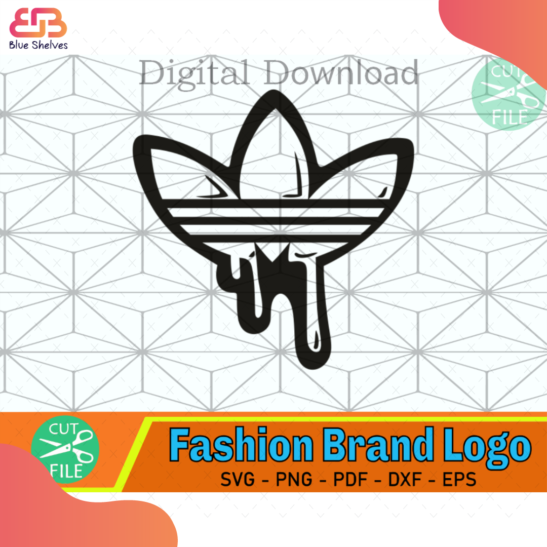 Adidas Logo Dripping Svg, Adidas Svg, Adidas Dripping Svg, S - Inspire ...