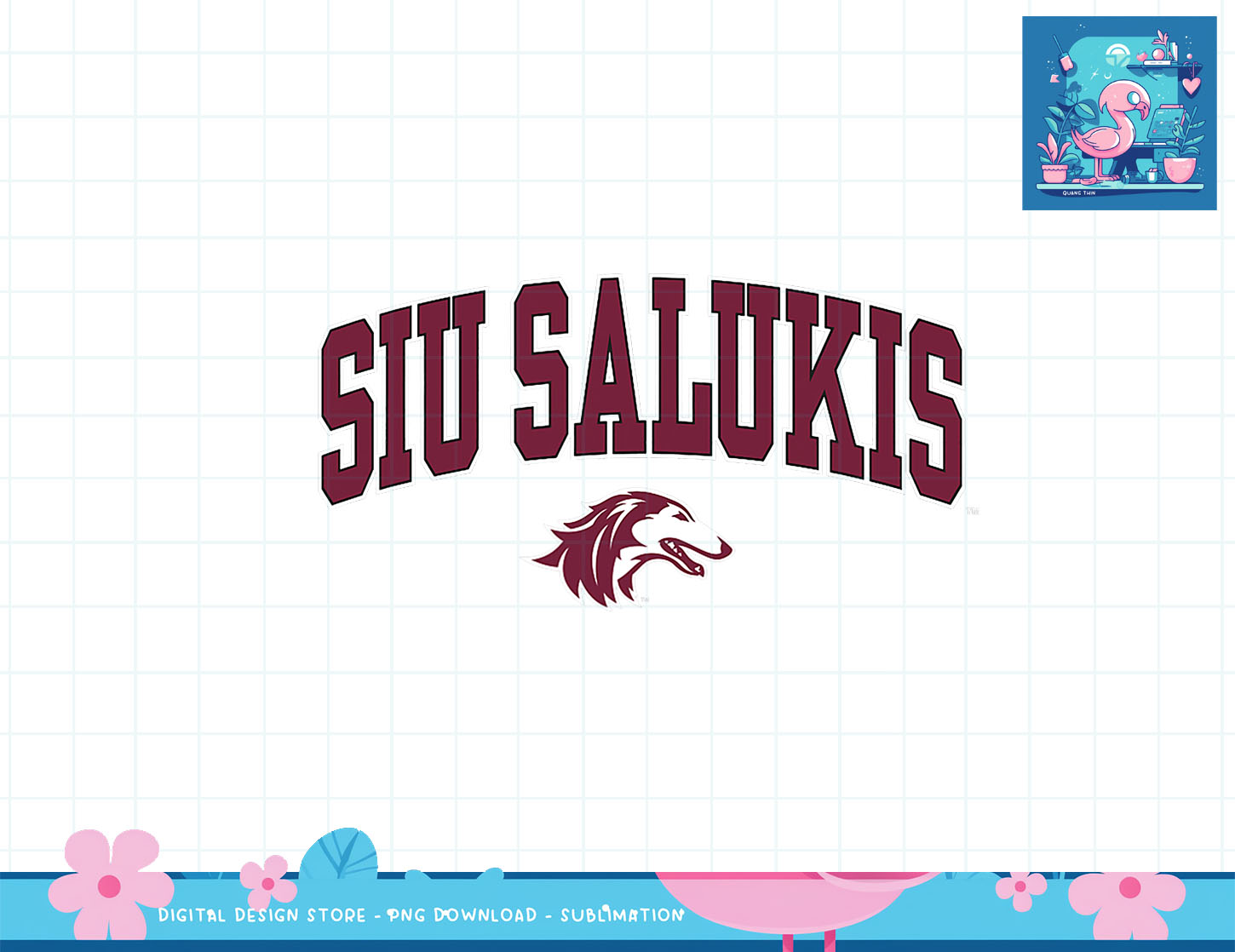 Southern Illinois Salukis Arch Over Officially Licensed png - Inspire ...