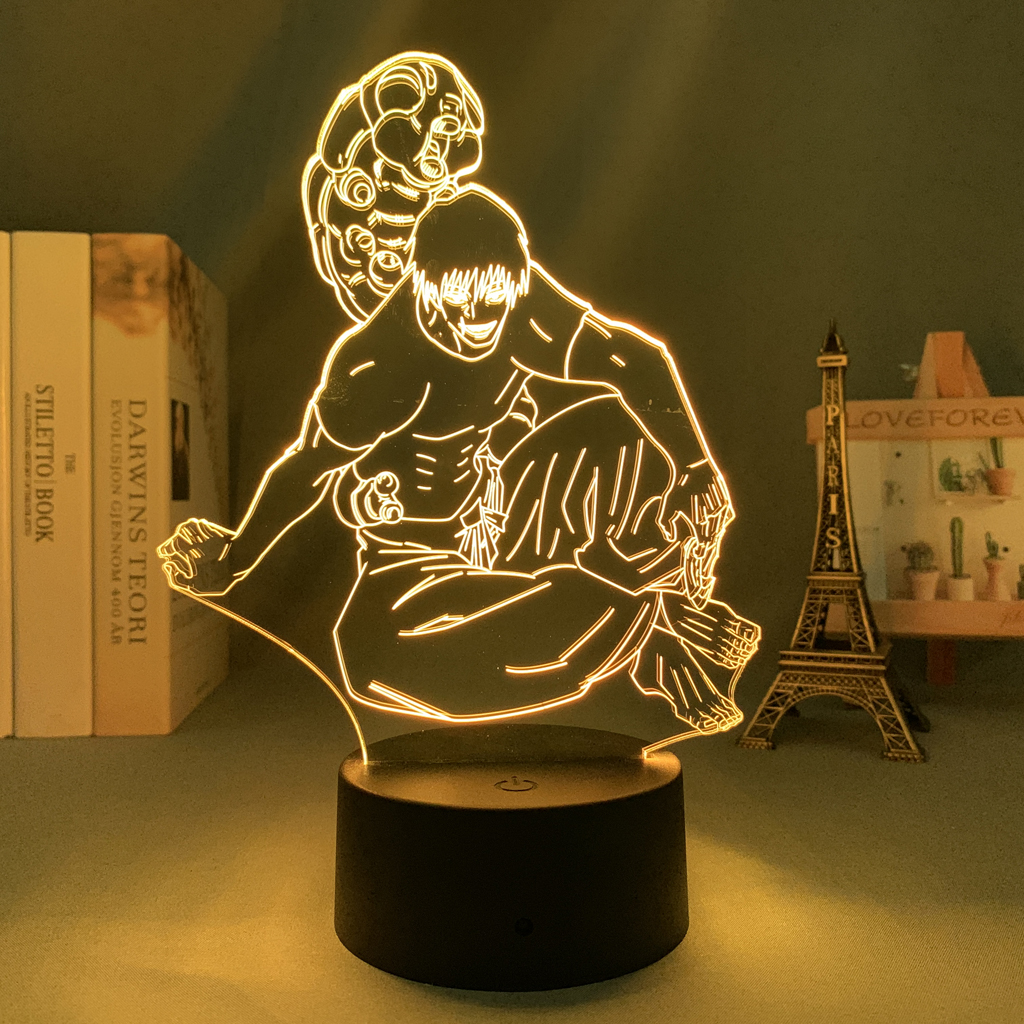 Jujutsu Kaisen Toji Fushiguro Night Light 3D LED Colorful - Inspire Uplift