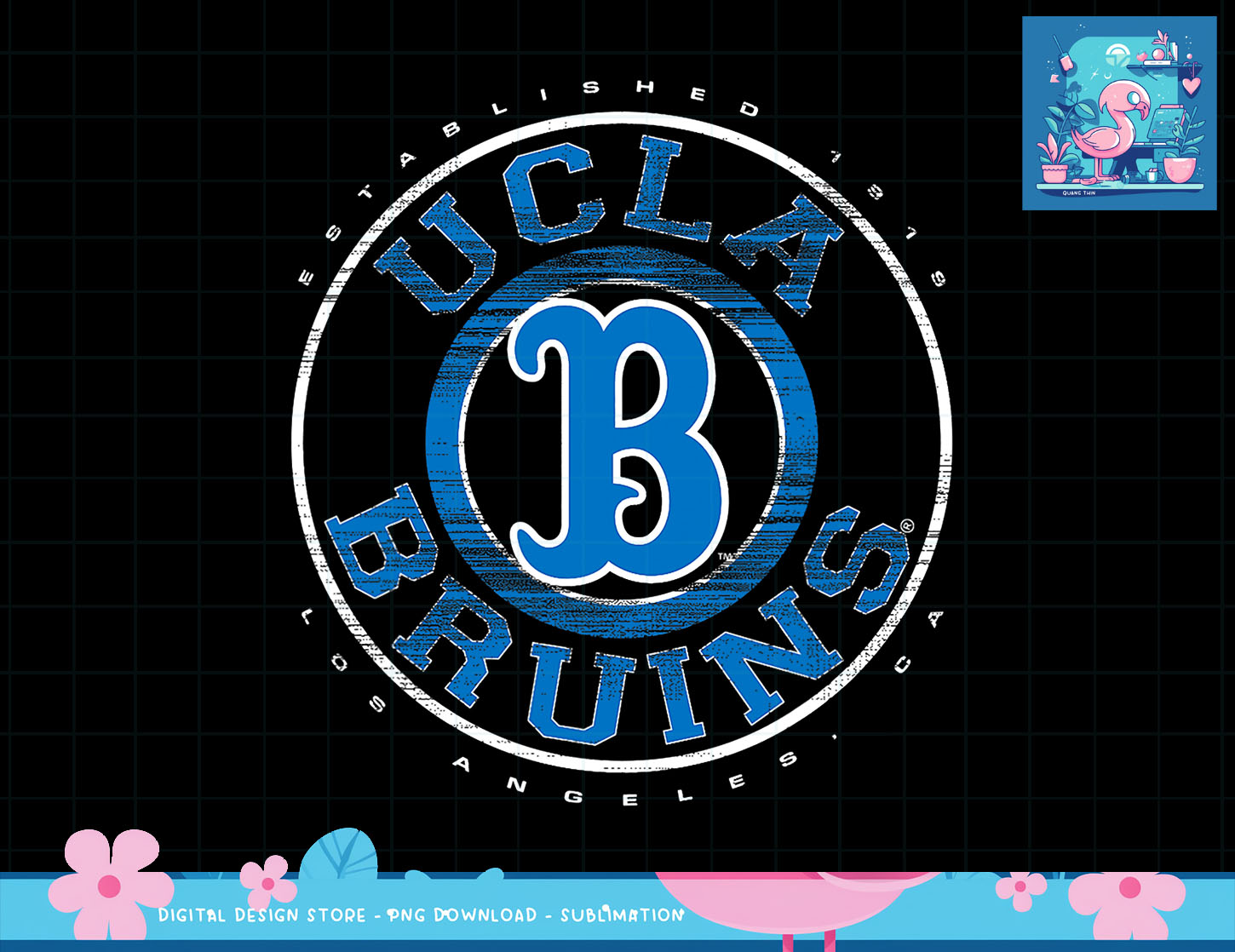 UCLA Bruins Showtime Pink Officially Licensed png | Inspire Uplift